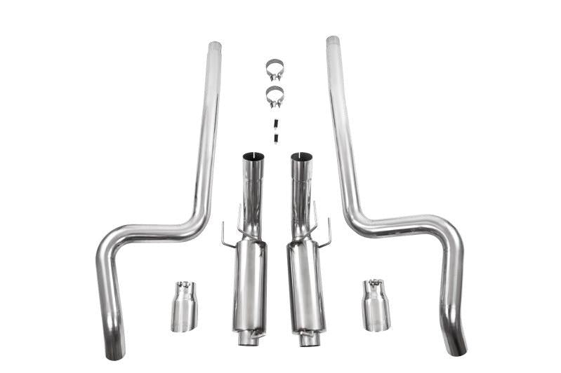 MBRP 11-14 Ford Mustang GT 5.0L Dual Split Rear Street Version T409 3in ...