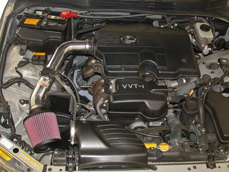 K&N Performance Intake Kit TYPHOON LEXUS IS300 L6-3.0L 01-02 - POLISHED ...