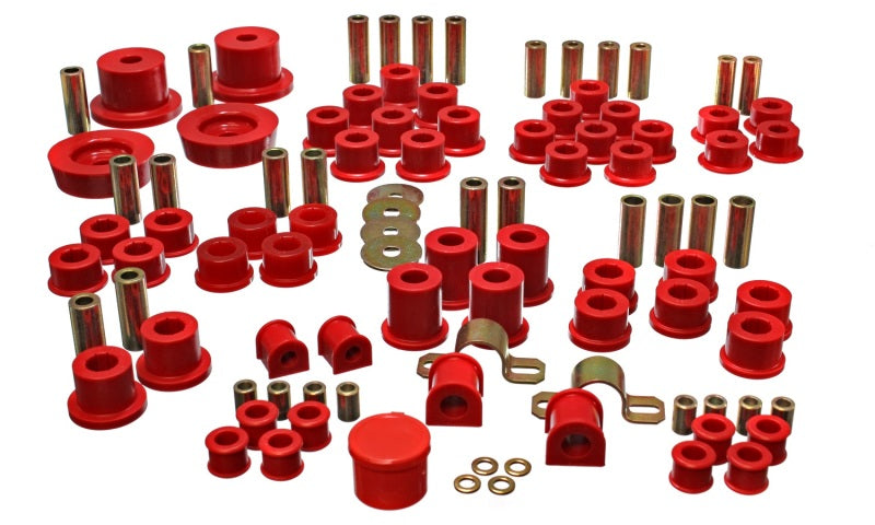 Energy Suspension 90-97 Mazda Miata Red Hyper-Flex Master Bushing Set ...