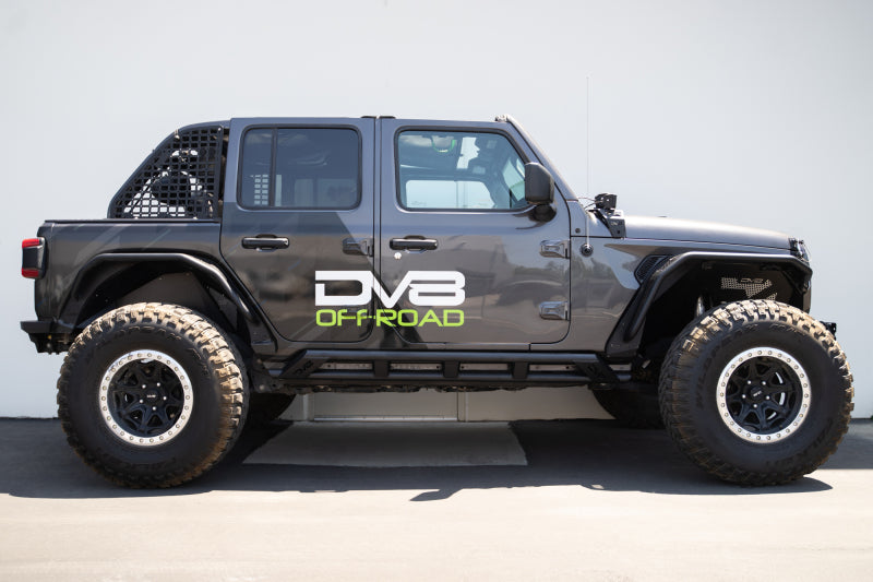 DV8 Offroad 18-23 Jeep Wrangler JL 4 Door FS-15 Series Rock Sliders ...