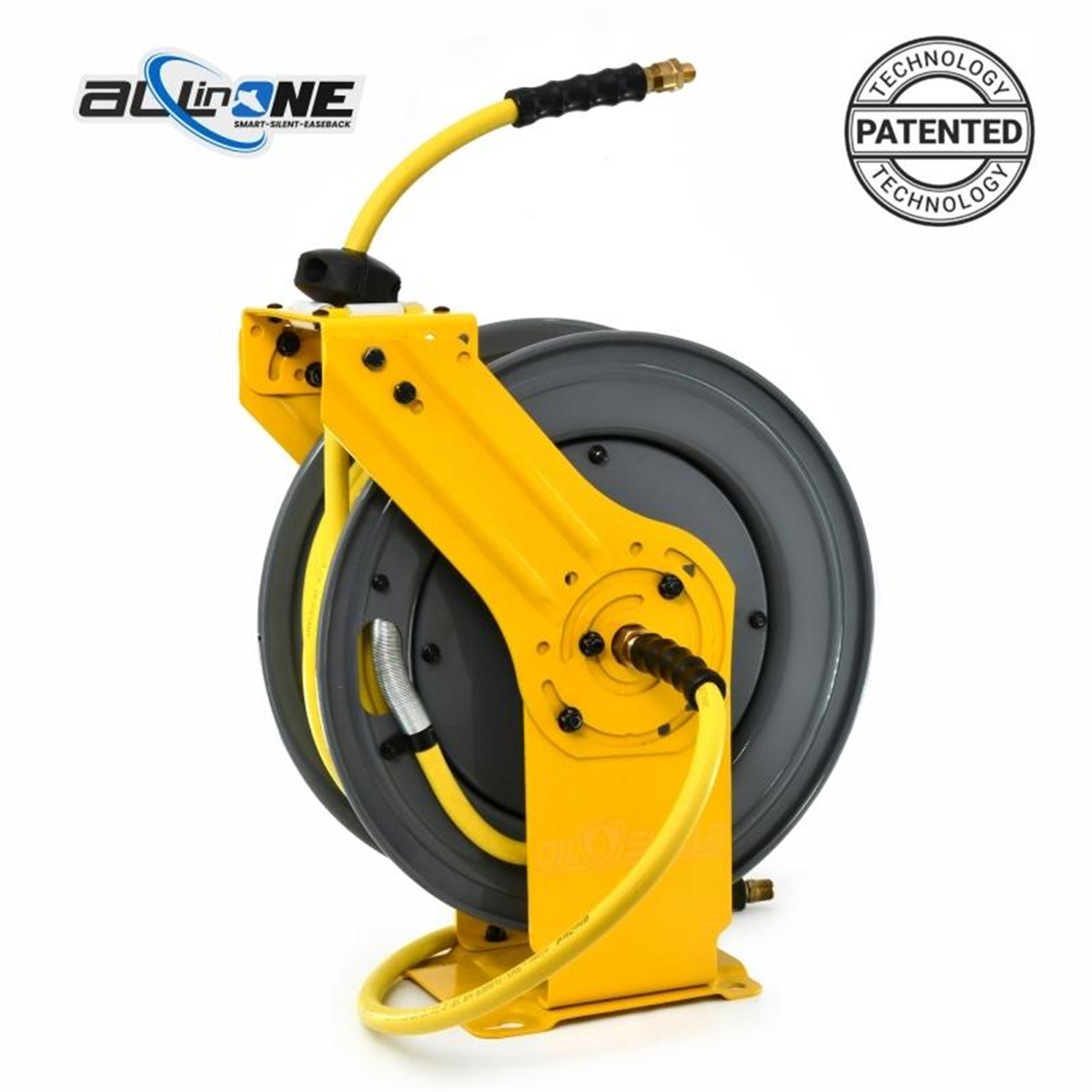 BluBird OilShield Dual - Arm Air Hose Reel All - In - One 1/2" x 50 ...