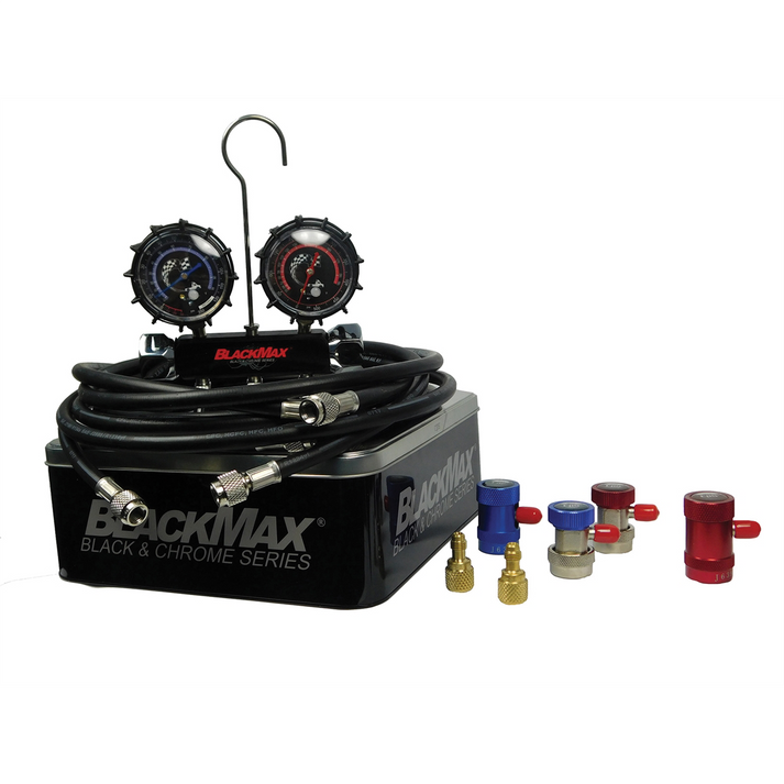 CPS Products Black Max Series Dual R134a and R1234YF Manifold G ...