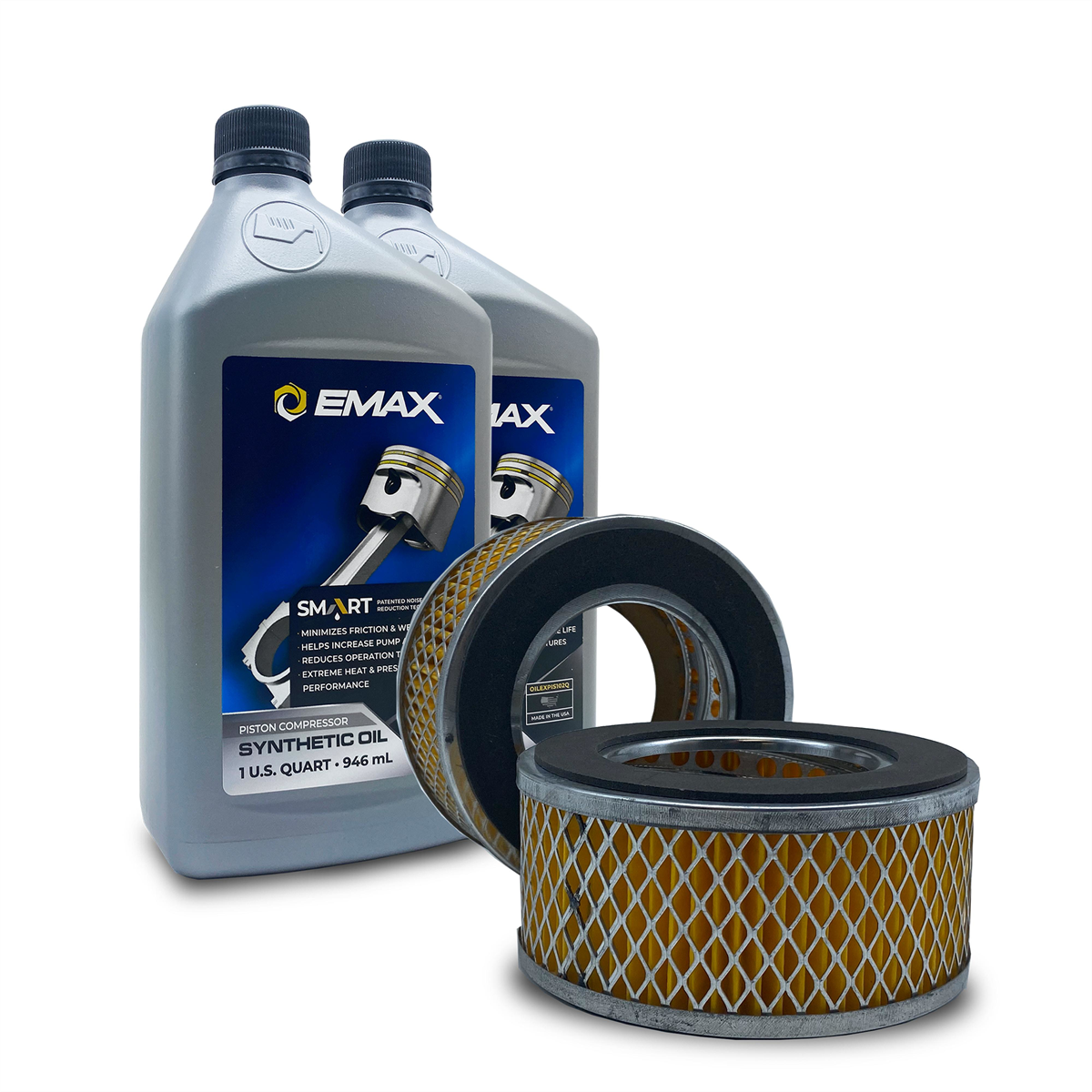 Emax Compressor 1-5 YR Warranty Filter Maintenance kits for 5hp - 10hp ...
