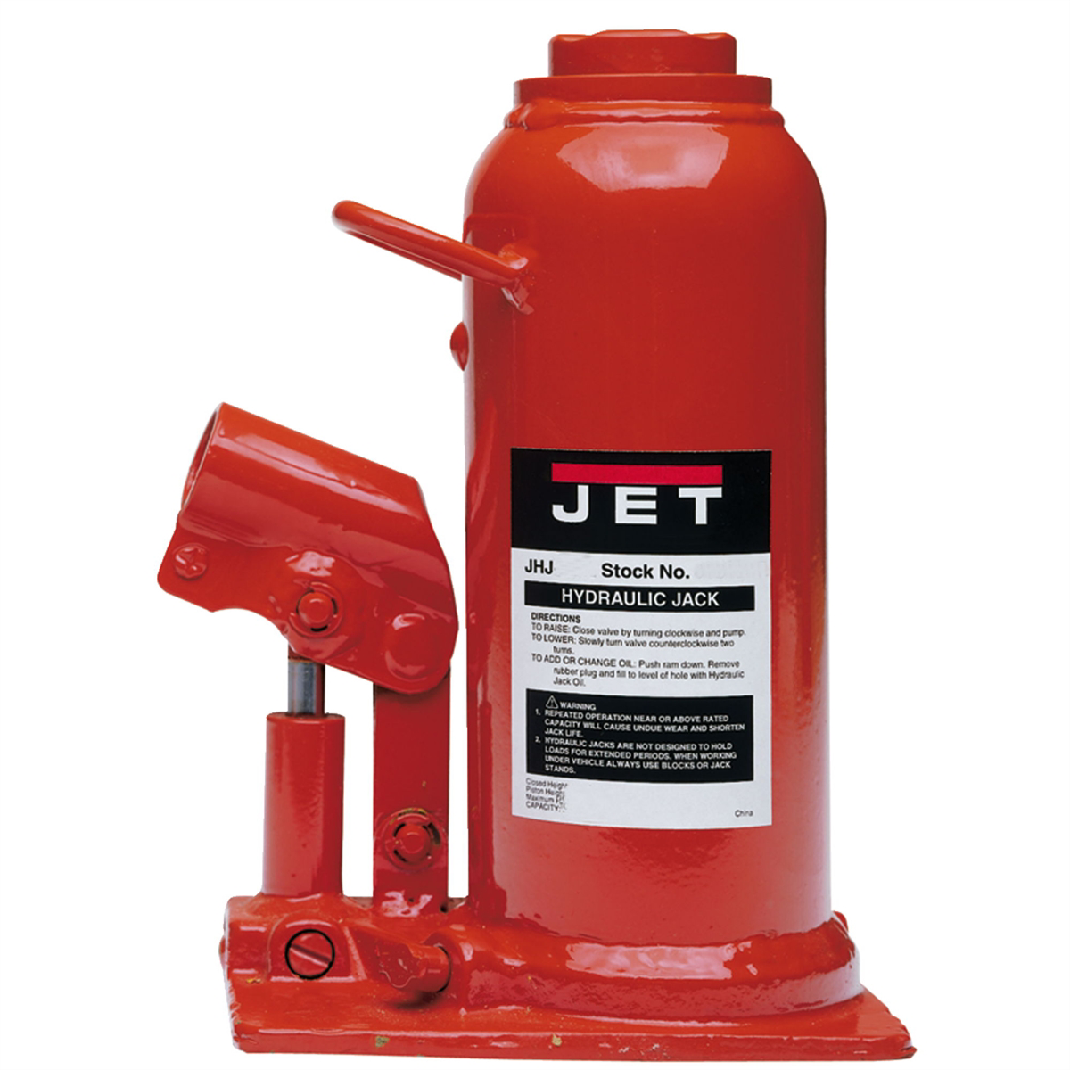 Jet Tools 5-TON BOTTLE JACK, RED JET453305 – B2B Diesel & Gas Service