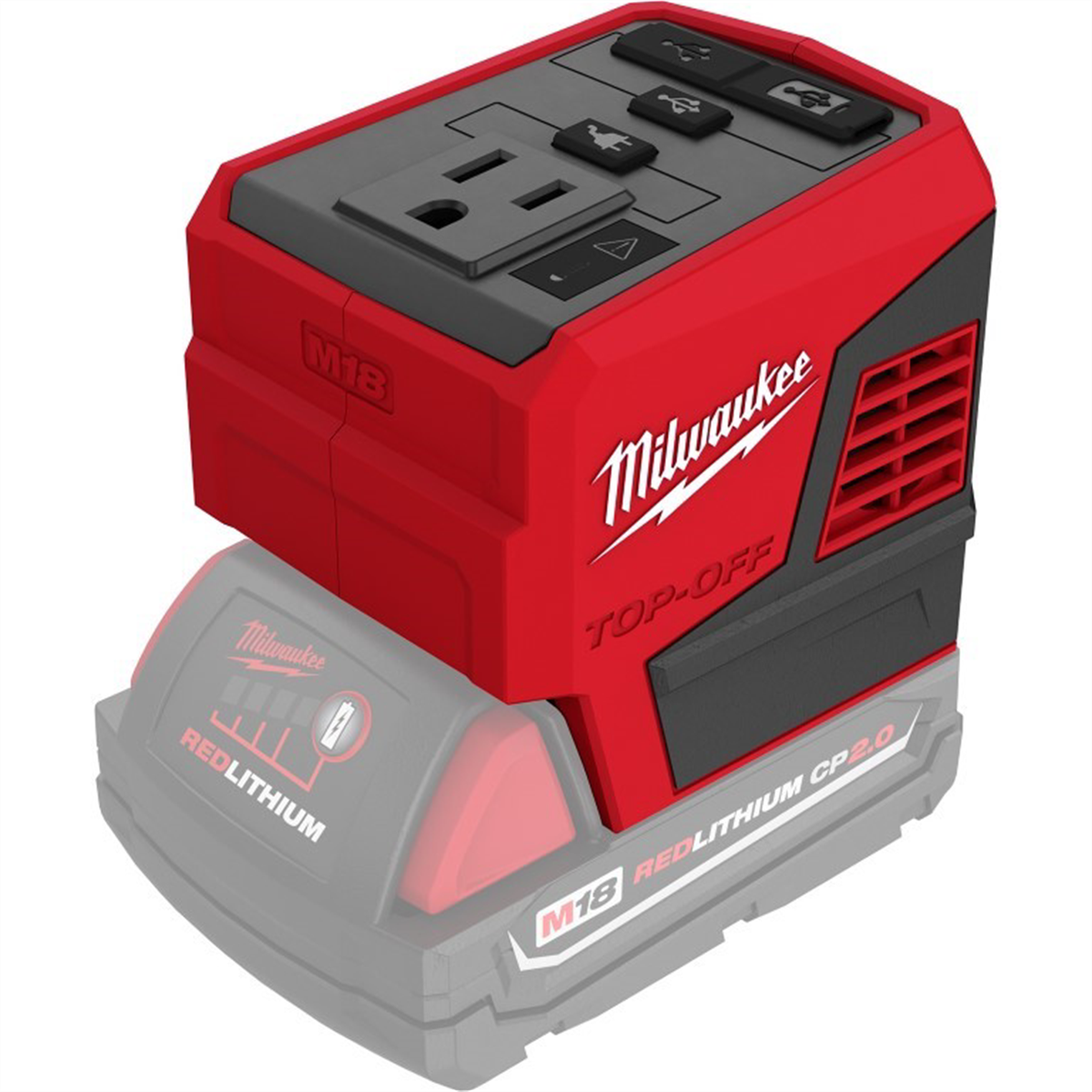 Milwaukee Tool M18 TOP-OFF 175W Power Supply MLW2846-20 – B2B Diesel ...