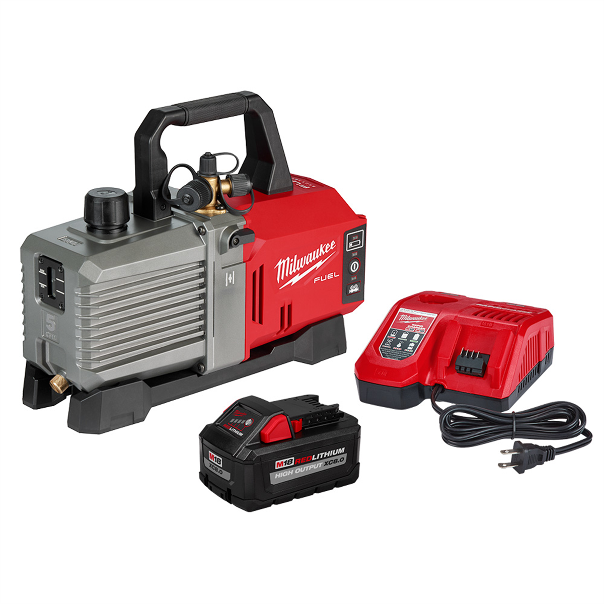Milwaukee Tool M18 FUEL 5 CFM Vacuum Pump Kit MLW2941-21 – B2B Diesel ...