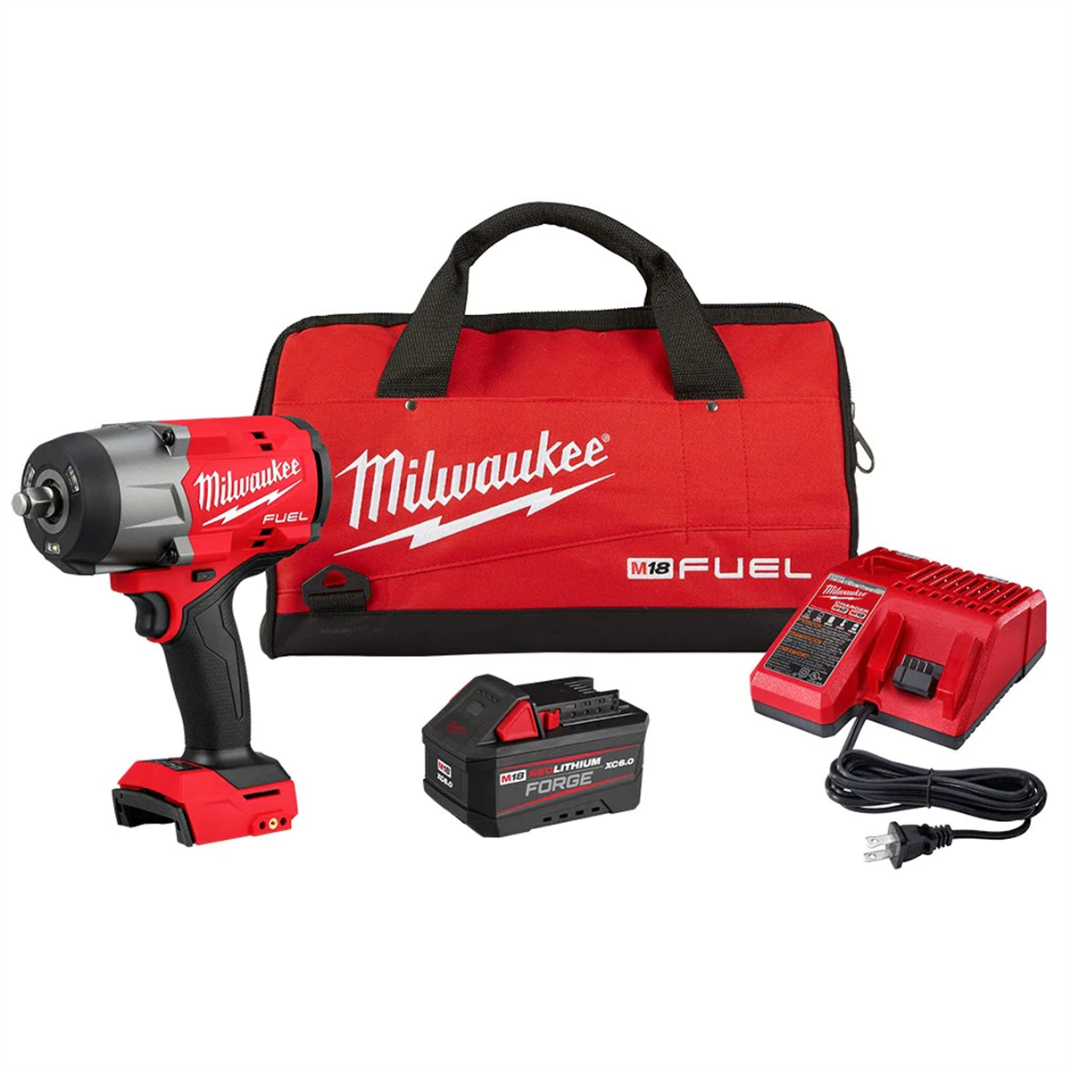Milwaukee Tool M18 FUEL 1/2" High Torque Impact Wrench w/ Friction Ring ...