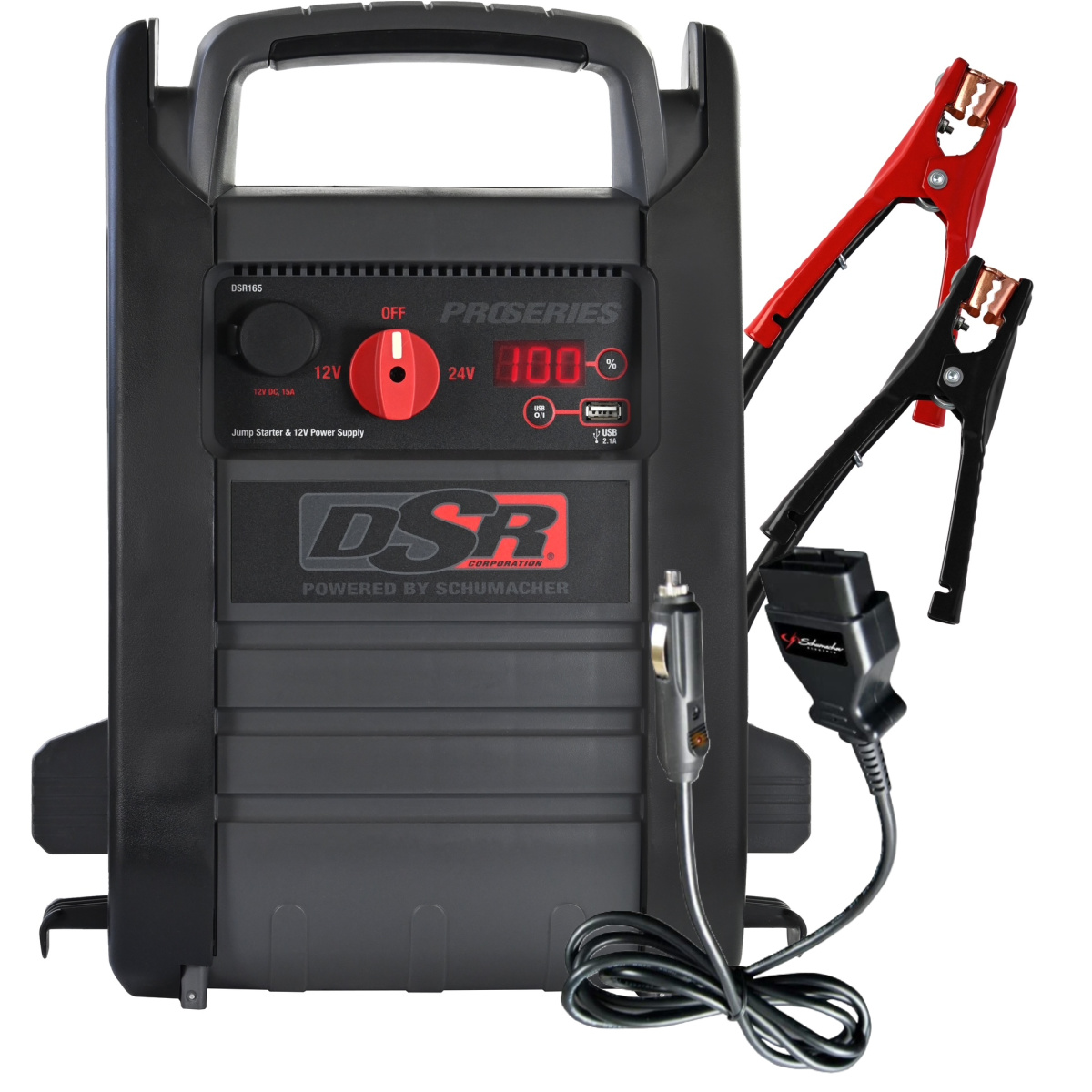 Schumacher Electric DSR ProSeries 2200 Peak Amp Jump Starter and ...