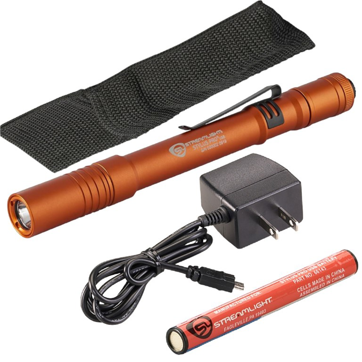 Streamlight Stylus Pro USB LED 350 Lumen Penlight with 120V AC Charge ...