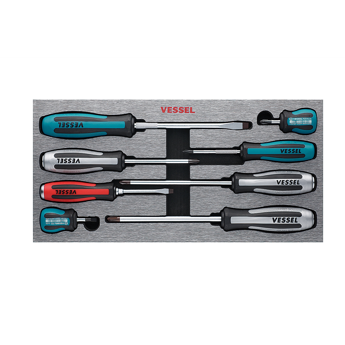 Vessel Tools MEGADORA ImpA Assorted SD 8pc set in EVA VES980MIXEVA ...