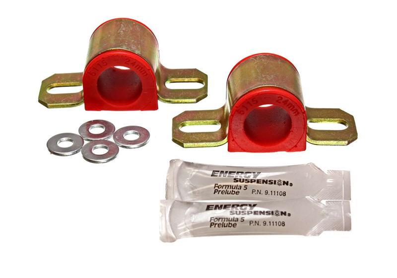 Energy Suspension Universal Black 24mm Non-Greaseable Sway Bar Bushings ...